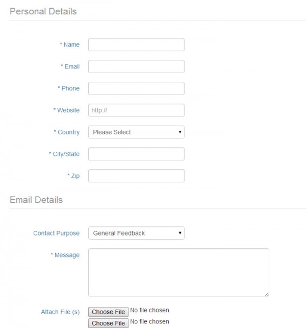 24 Amazing HTML Contact Forms You Can Download Right Now