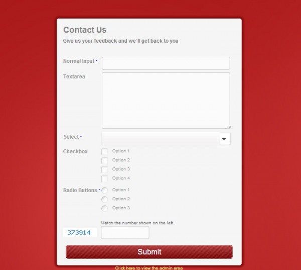 24 Amazing HTML Contact Forms You Can Download Right Now